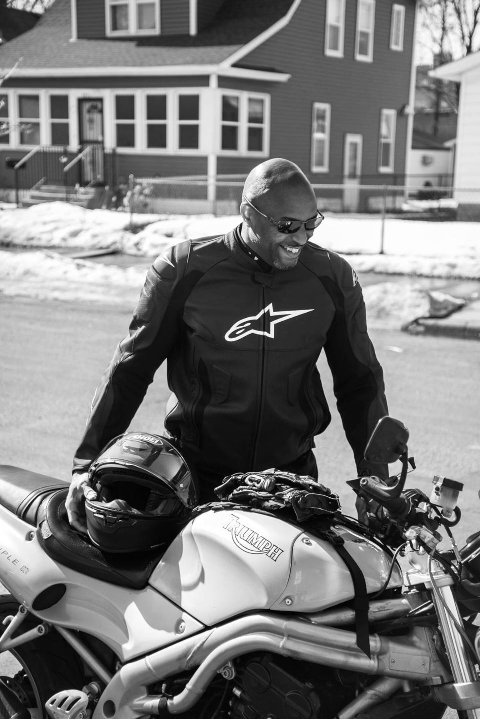 Move over, stereotypes. This Black motorcycle rider is more than a ...