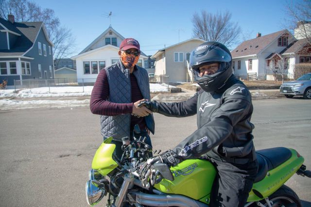 Move over, stereotypes. This Black motorcycle rider is more than a ...
